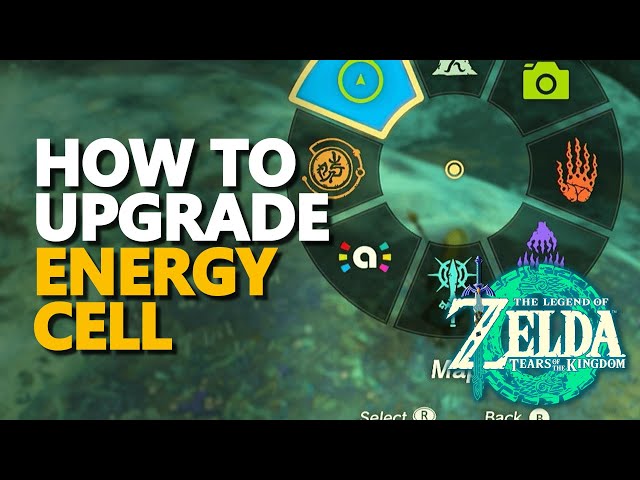 How to acquire and use Energy Cells in The Legend of Zelda Tears of the ...