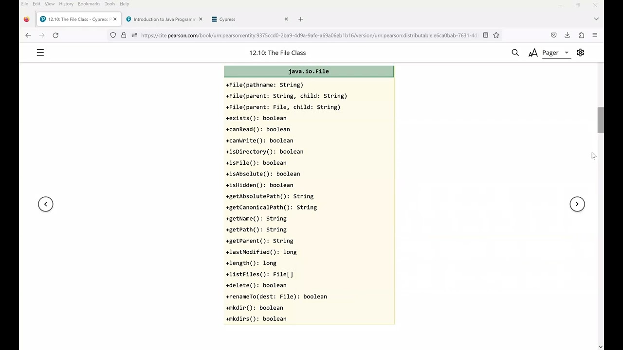 Daniel Liang Guide and Tips for Java Chapter 12