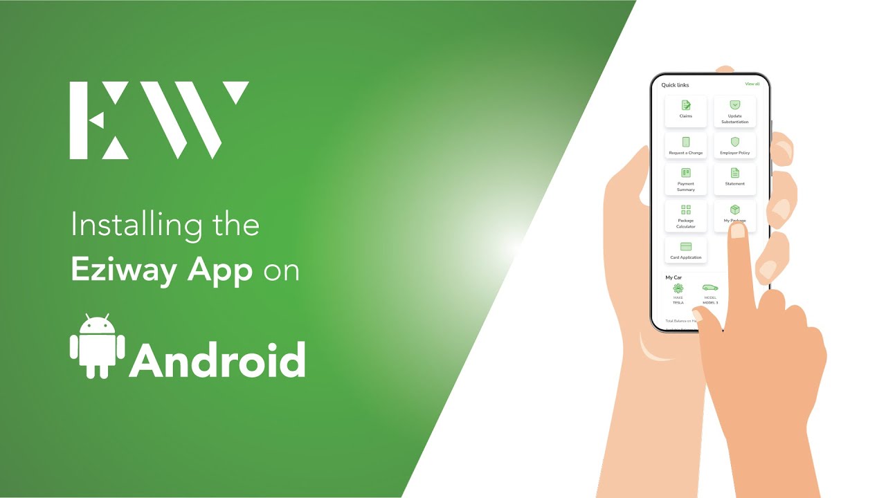 Installing the Eziway App on Android