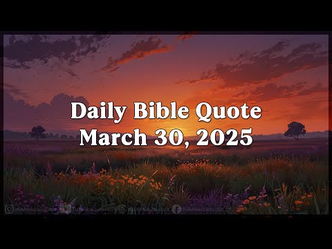 Isaiah 53:3-4 | Daily Bible Quote March 30, 2025