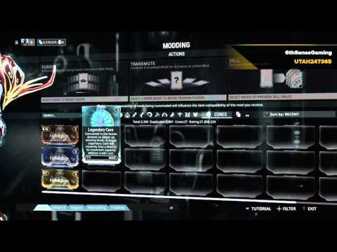 Warframe Legendary Core