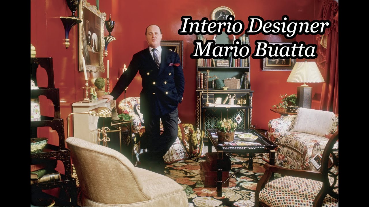Interior Designer Mario Buatta.