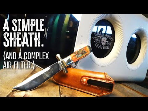Making a Leather Pocket Knife Sheath with the xTool AP2