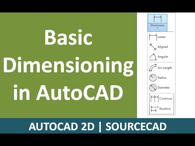 Mastering Basic Dimensioning in AutoCAD: A Comprehensive Guide | Galaxy