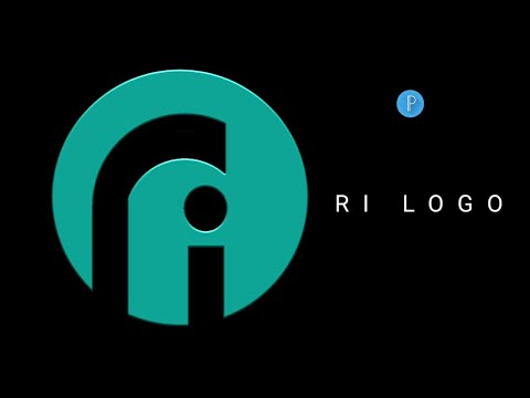 DESIGN AN AMAZING LETTERS RI LOGO IN MINUTES! #pixellab #viraldesign #logo #nice @FaizyNhidz ​ ​