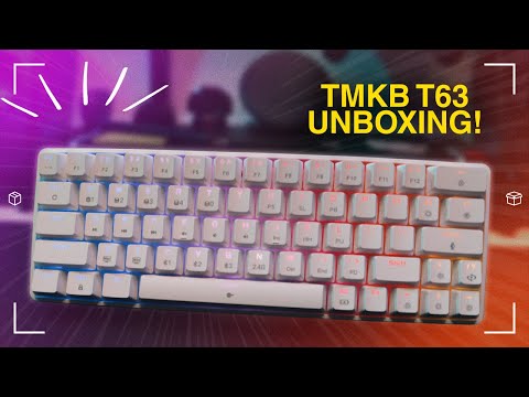 Great for beginners! | TMKB T63 Wireless Mechanical Keyboard Unboxing