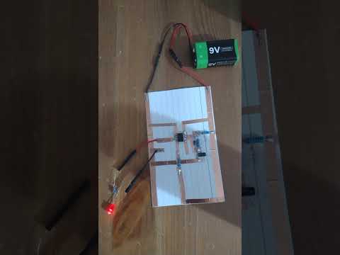 Index card circuit with a 555 timer