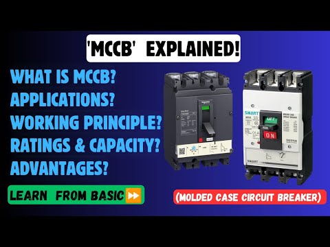 What is a MCCB used for? || What is MCB and MCCB?