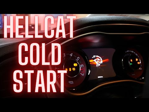 Hellcat Sound – Dodge Challenger hellcat widebody Cold start exhaust ...
