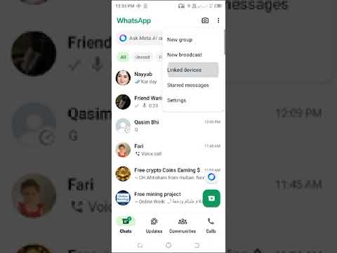 How to scan WhatsApp in your laptop/PC WhatsApp webscan