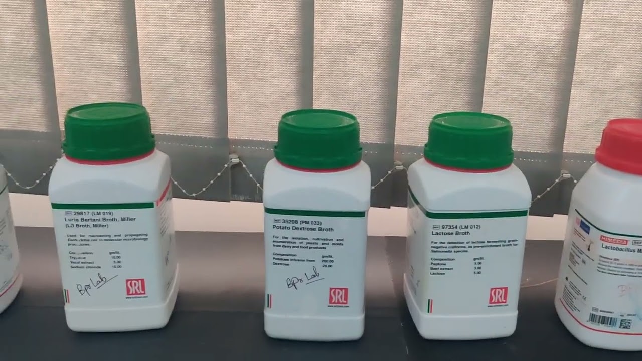 3.  LIQUID MEDIUM PREPARATION