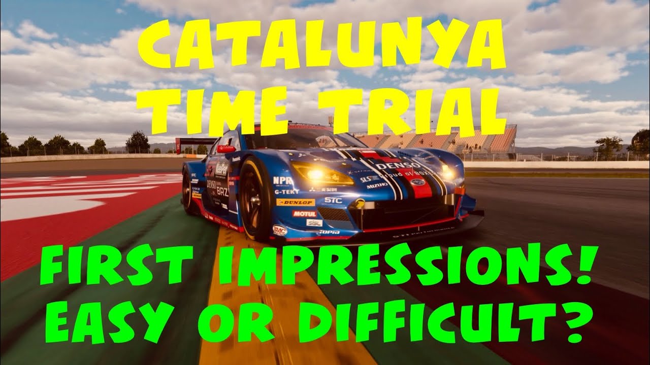 GT7 - 2 MILLION credits time trial - Catalunya GP - GR3 - EASY or DIFFICULT?