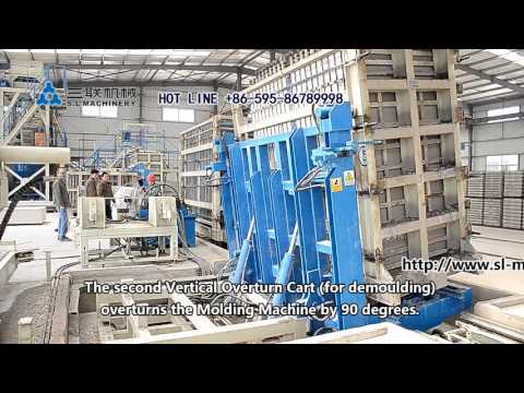 sl-machienry eps lighetweight  wall panel  prodution line