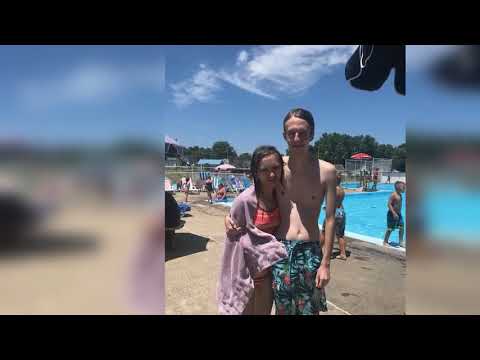 Matthew And Haley At The Oak Hill West Virginia Pool
