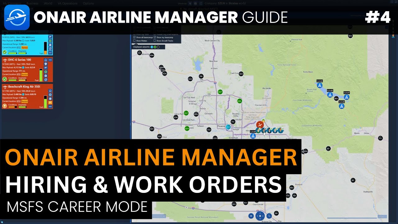 Tutorial Series: OnAir Airline Manager - Career Mode for MSFS - Videos ...