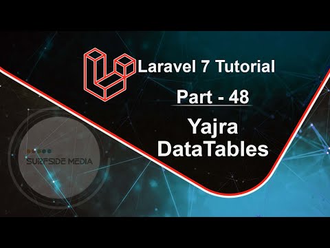 Learn Laravel 7 Tutorial Yajra DataTables - Mind Luster