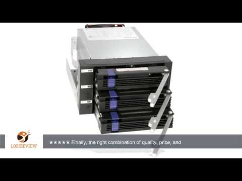 ICY DOCK FatCage MB153SP-B 3 x 3.5 Inch HDD in 2 x 5.25 Inch Bay Hot Swap SATA 6Gbps HDD Rack/ Cage/