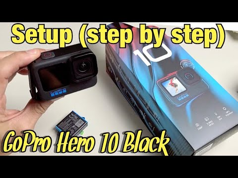 GoPro HERO 10 Black: How to Setup (step by step) - Connect, Update, Pair to GoPro Quik App