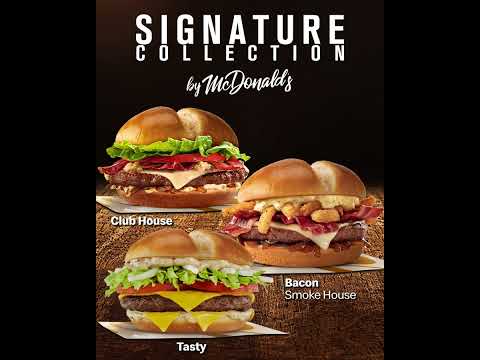 La experiencia única de la Signature Collection de McDonald’s ✨✨