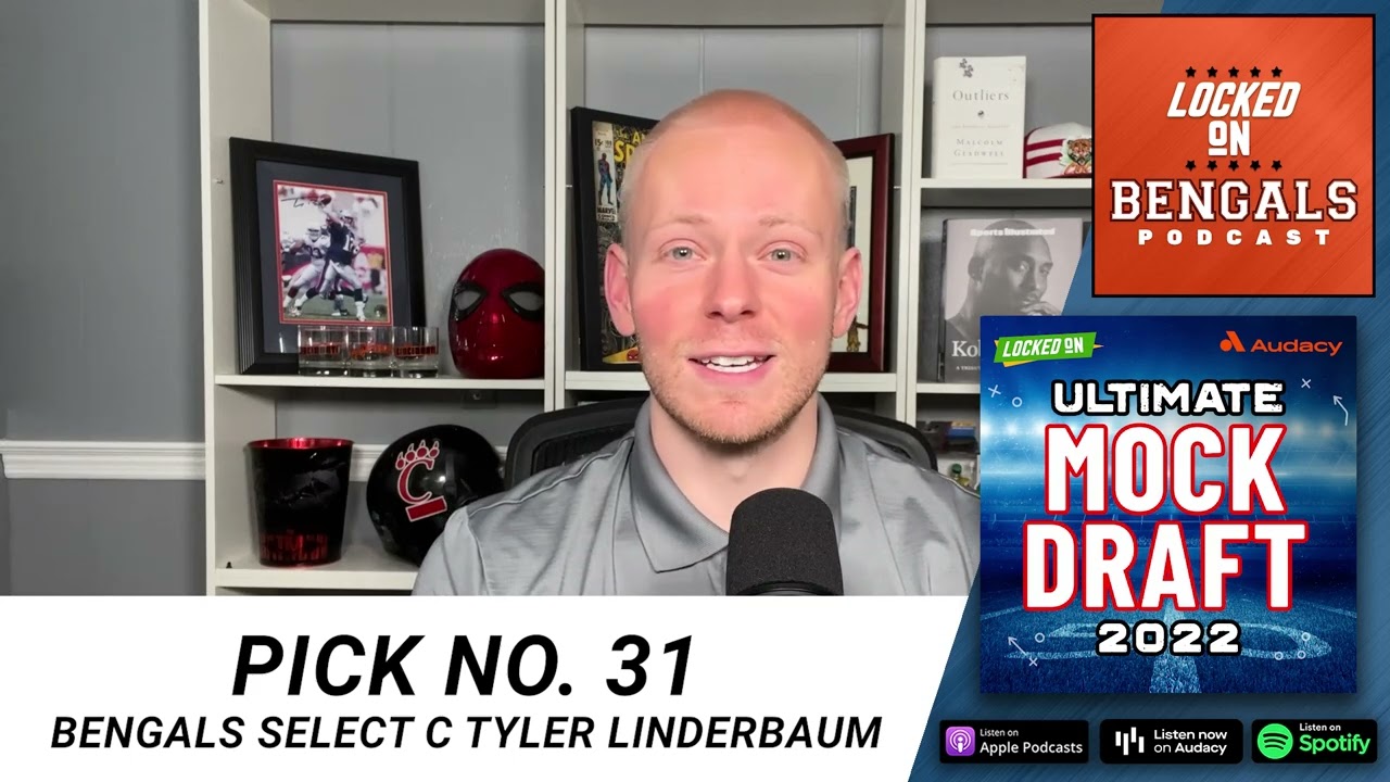 Cincinnati Bengals Select Tyler Linderbaum In Ultimate NFL Mock Draft 2022