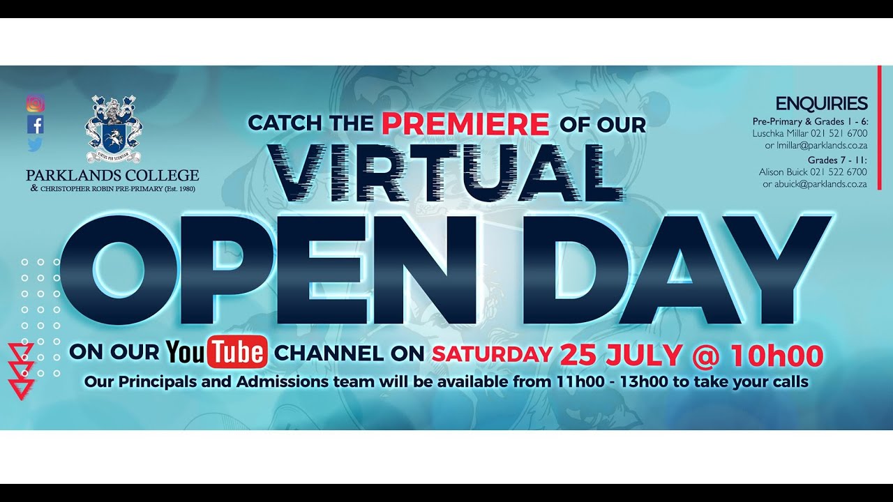 Virtual Open Day 2020