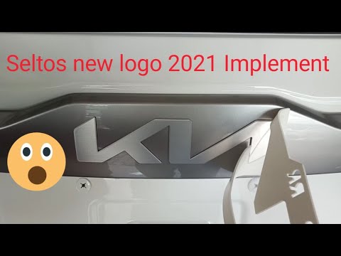 #Seltos new Kia Logo Implement 2021 #Kia Logo 2021 #Kia Seltos new Logo