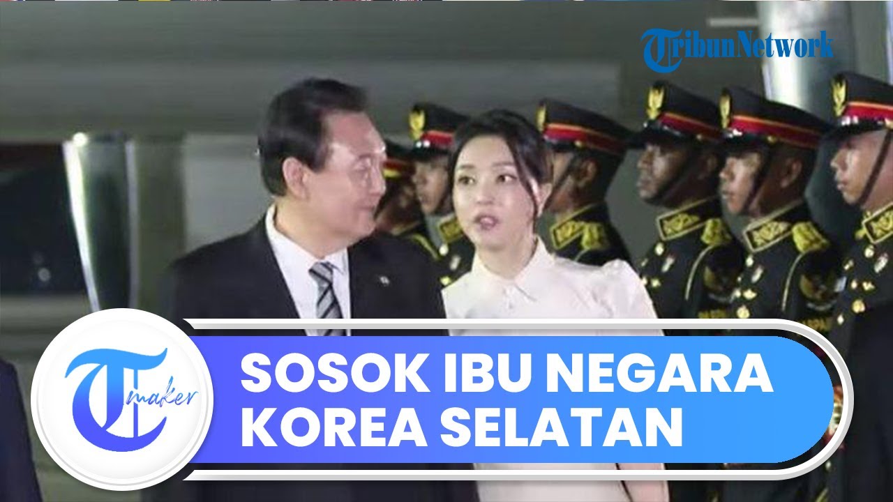Cantiknya Penampilan Ibu Negara Korea Selatan, Kim Keon-hee saat Tiba di Bali hadiri KTT G20 ...