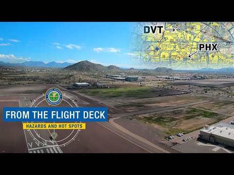 From The Flight Deck – Deer Valley Airport, (DVT)