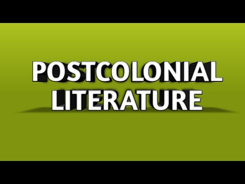 Postcolonial Literature#literarytheory
