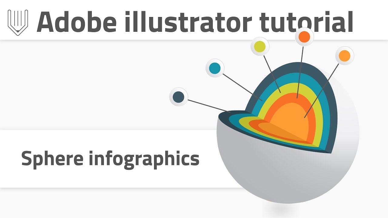 Create professional vector 3d infographics template. Adobe Illustrator tutorial.