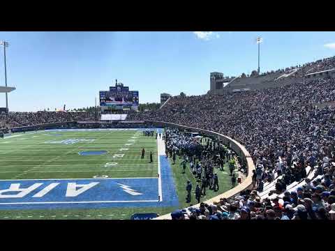 Venue view - US Air Force Academy - Falcon football stadium - Sec L14, Row L, Seat 6