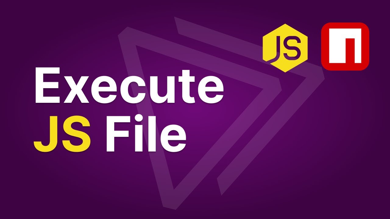 How to Run a JavaScript File using NPM