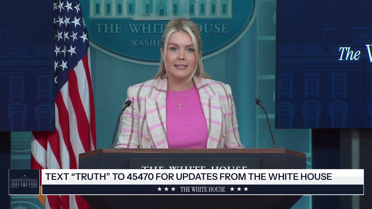 Press Secretary Karoline Leavitt Briefs Members of the Media, Mar. 10, 2026