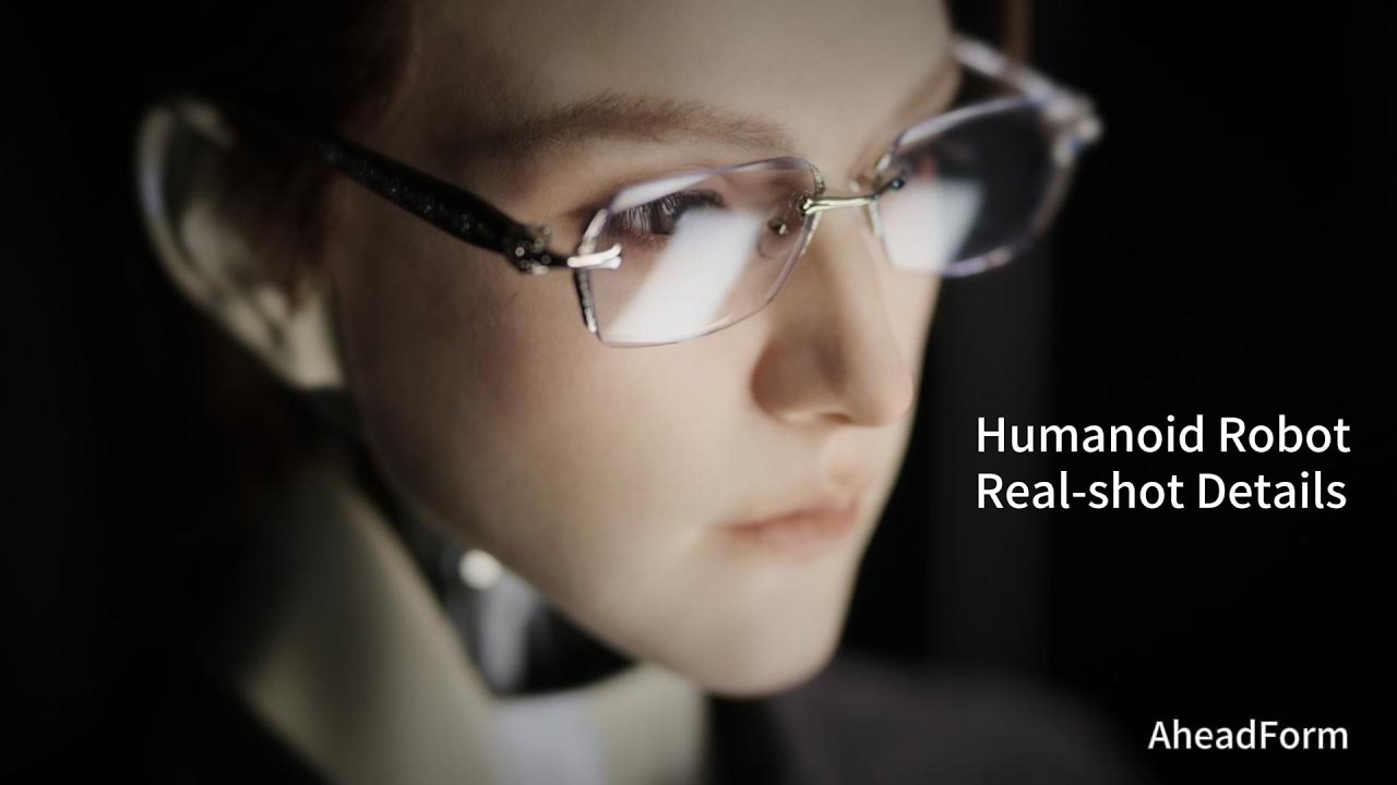 AheadForm Origin M1 Humanoid Robot – Ultra-Realistic Real-Shot Details