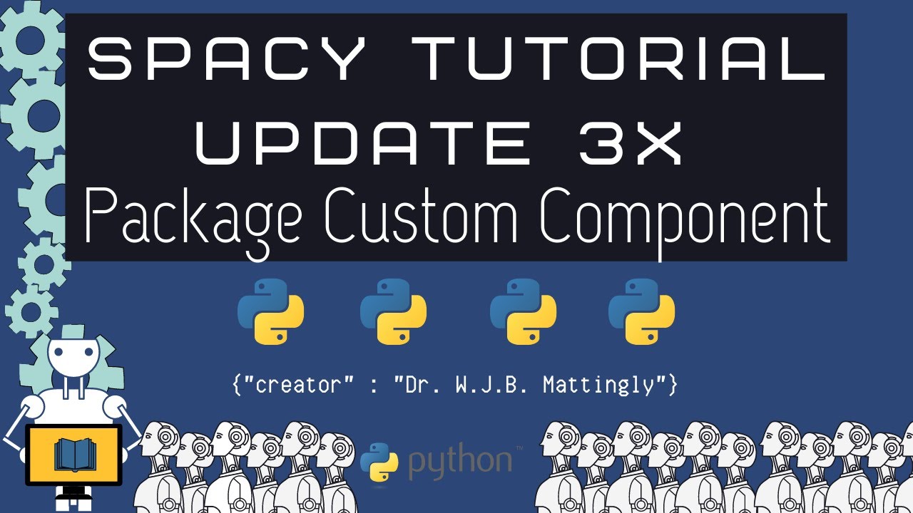 How to package a spacy model with custom component or factory