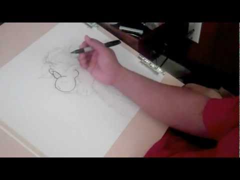 Basics Of a Cartoon Giraffe Head