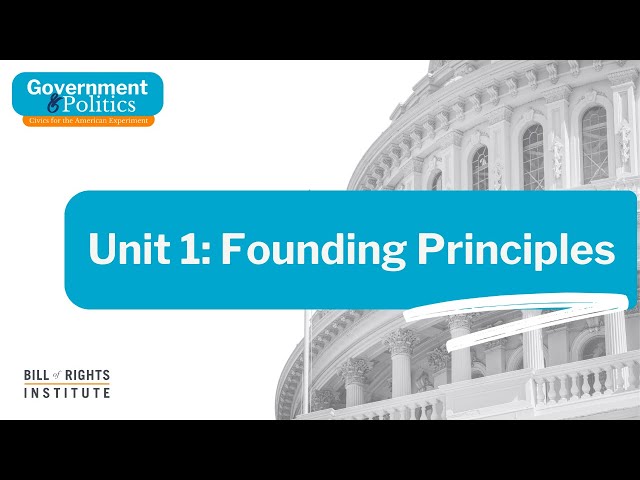 Understanding the Founding Principles That Shape the United States ...
