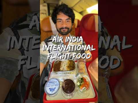 NYC → DELHI: HONEST 13 Hour Air India Flight FOODventure! 🍽️✈️
