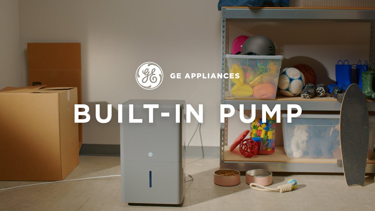 GE Appliances Dehumidifier with Built-in Pump