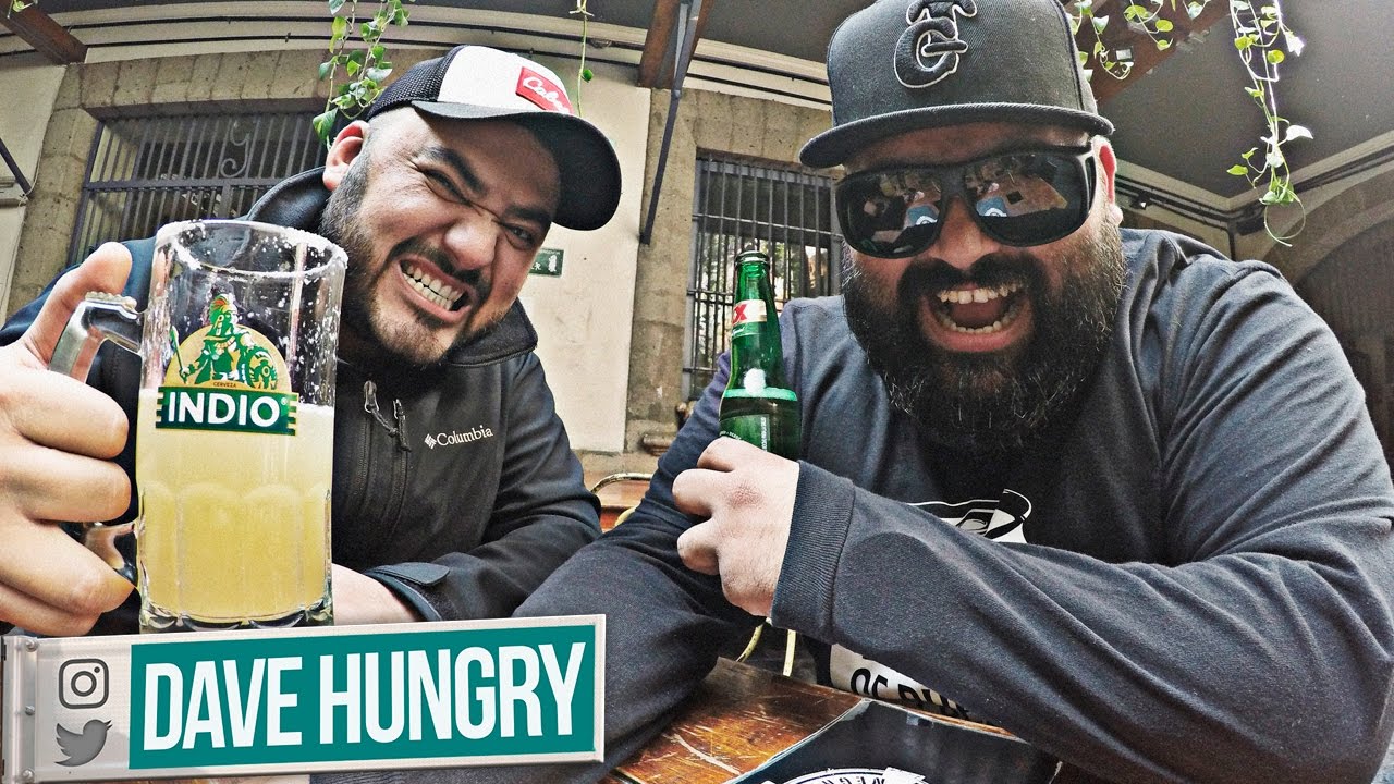 Dave Hungry at Black Dog Pizzas CDMX