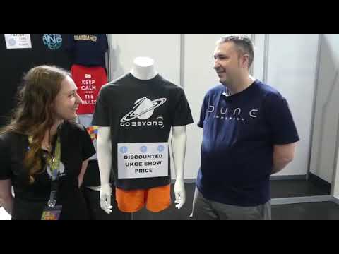 Interview with T-Shirt Designer - Matt of Shirts and Merch at the UK Games Expo