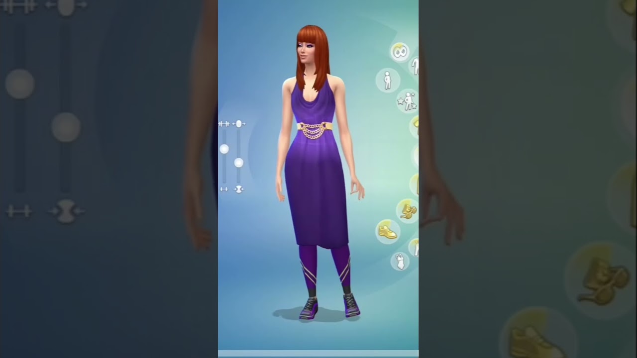 Creating Daphne Blake from scooby doo in the sims 4! #simsstudio #mysterycrew