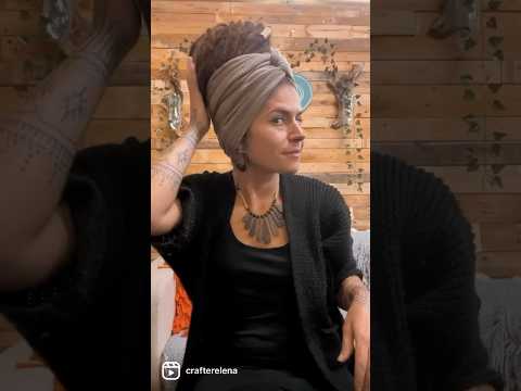 How to tie your dread scarf with a twist