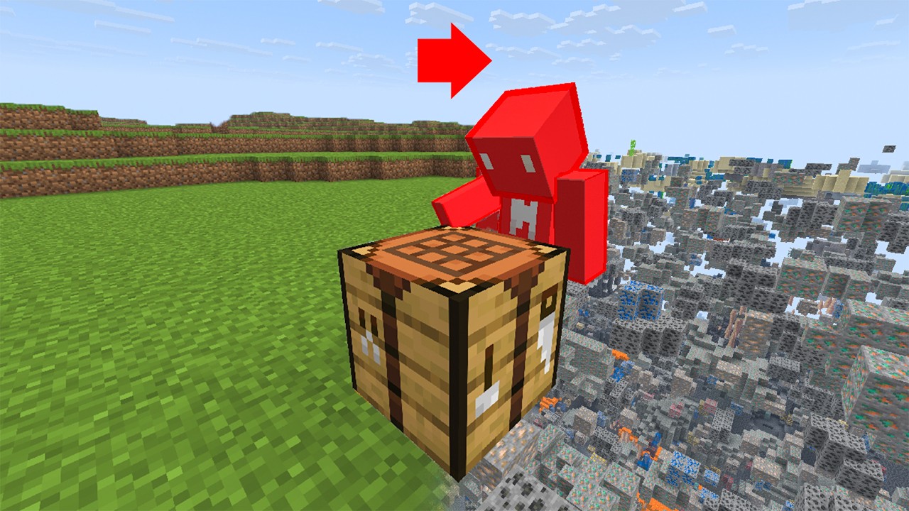 Minecraft, But Everything Is X-Ray