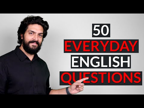 50 Everyday English Questions With Answers - Learn English