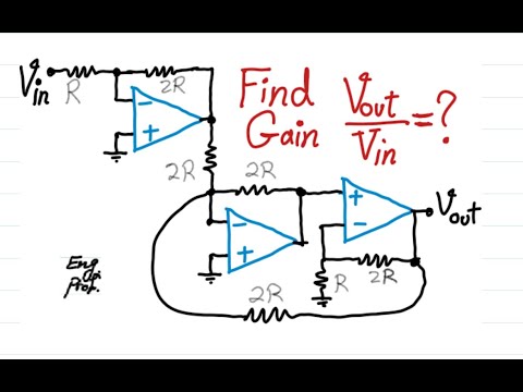 Gain of Op Amp Circuit with feedback loop (find voltage gain)