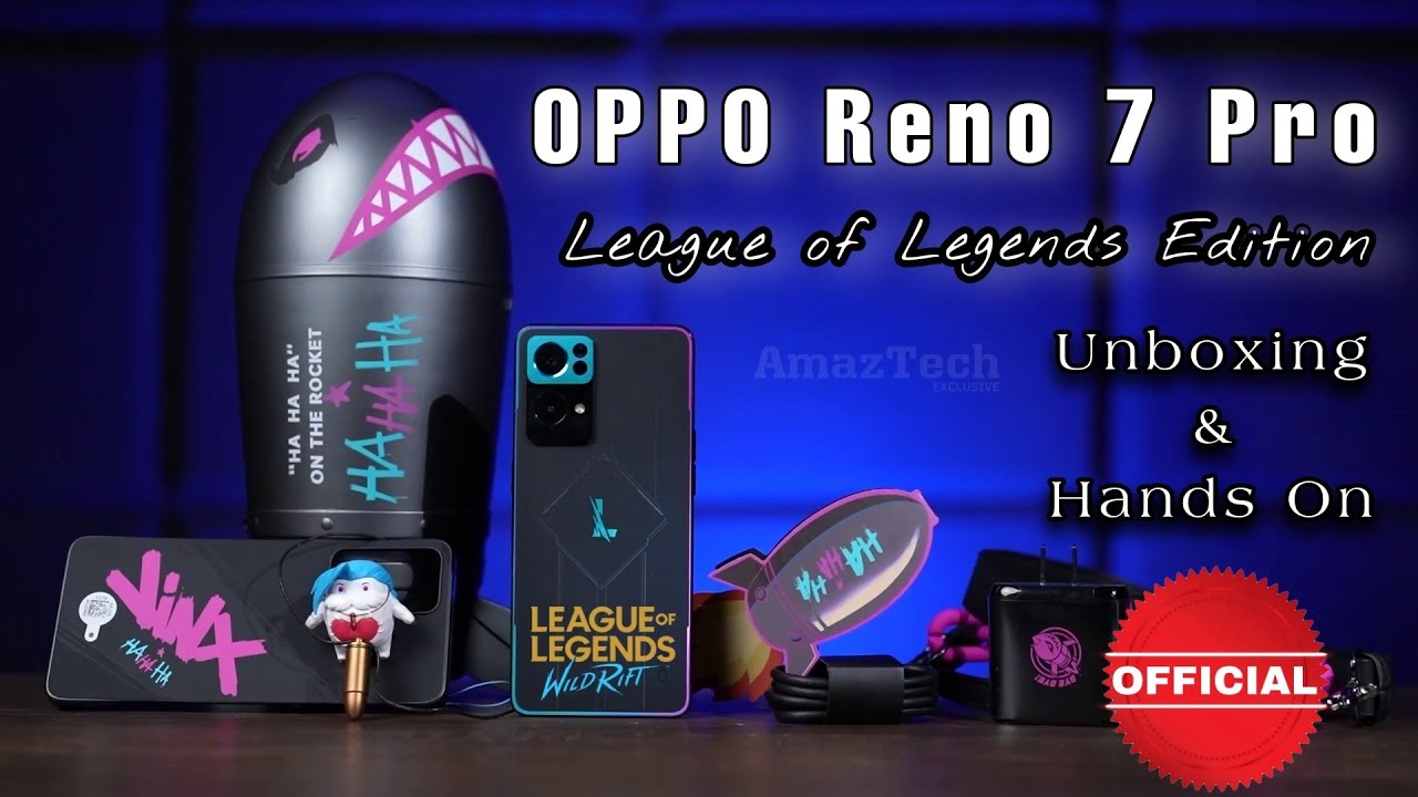 OPPO lança edição especial do smartphone gamer Reno 7 Pro League of ...