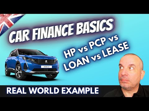 UK Car Finance Basics Explained - PCP VS LOAN vs LEASE vs HP