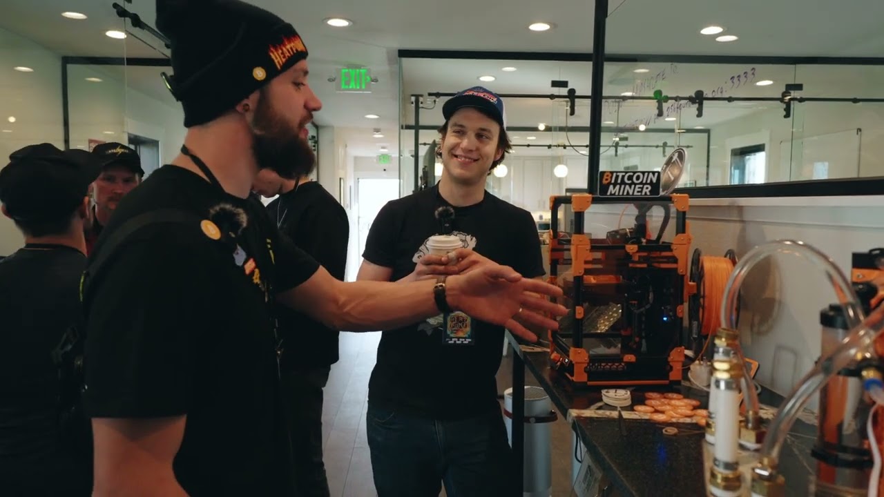 A 3D Printer That Mines Bitcoin!