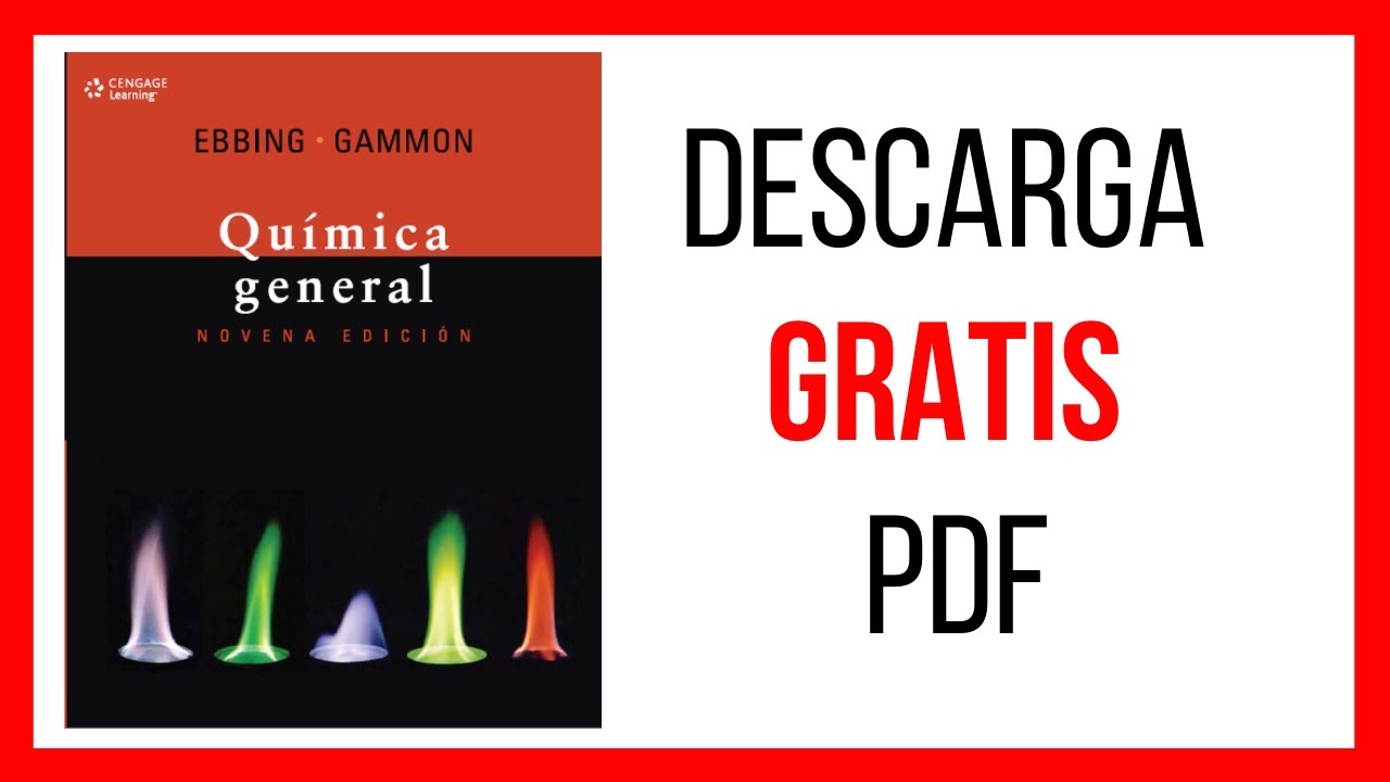 QUIMICA GENERAL EBBING GAMMON  9 EDICION pdf gratis 📕